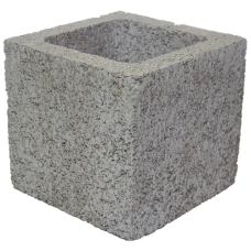 Block columna cuadrado 35 x 35 x 20 cm Clase A | Materiales De ...