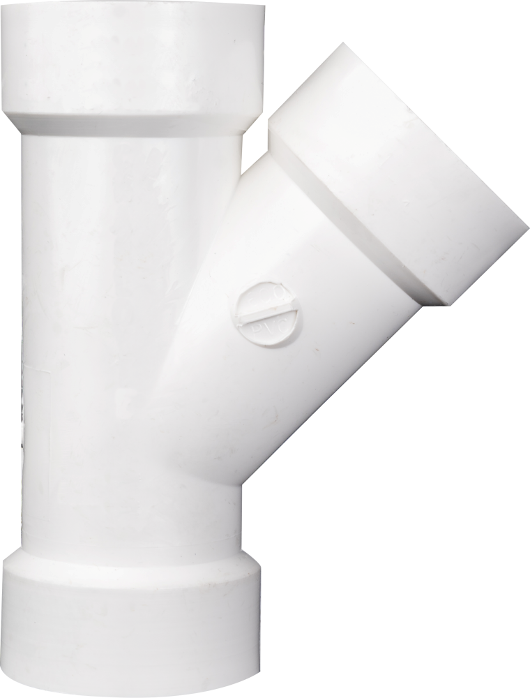 Yee sanitaria PVC SDR40 pared gruesa 50 mm (2") | Materiales De ...