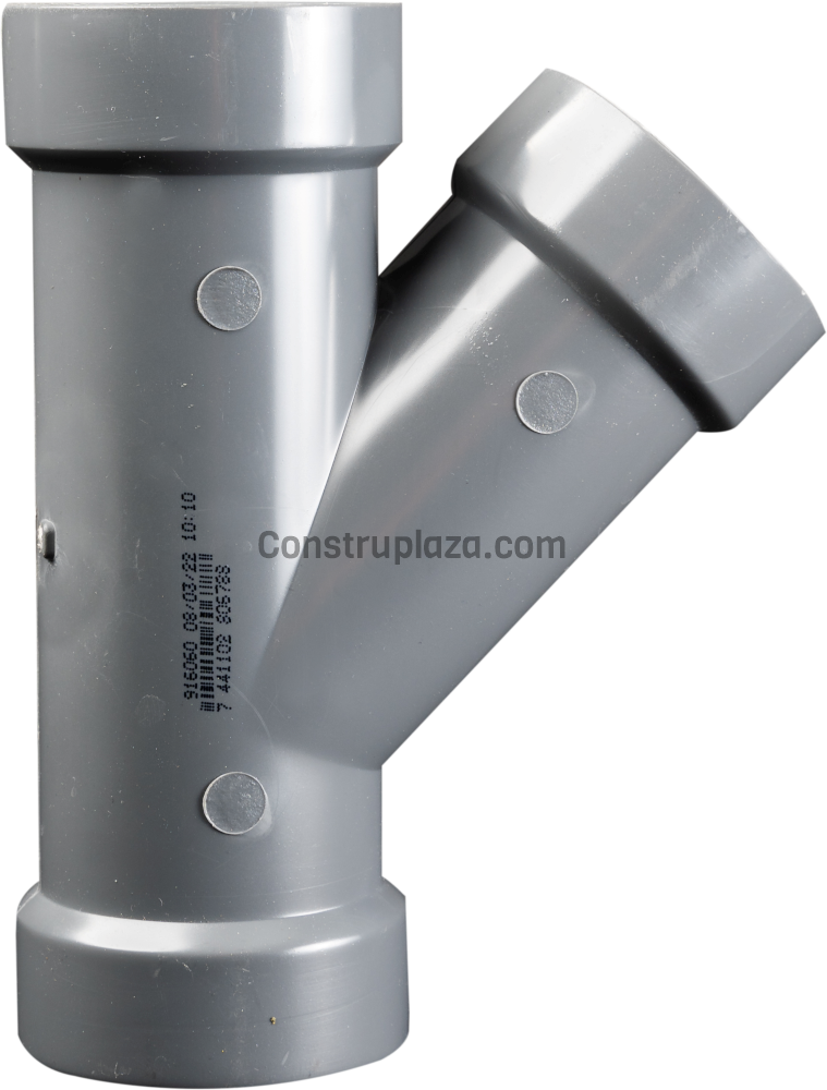 Yee sanitaria PVC SDR32.5 pared delgada 50 mm (2") | Materiales De Construcción | Ferretería Digital