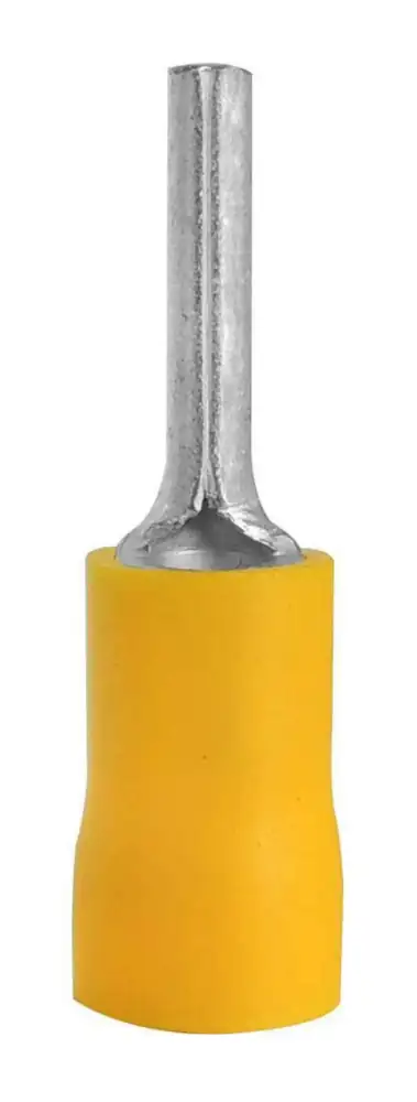 Terminal punta de cable amarillo (12-10 AWG) (10 por paquete ...