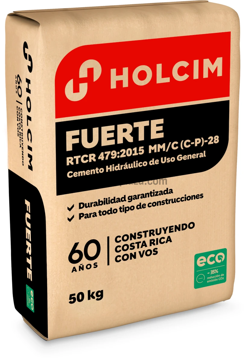 Cemento Fuerte saco 50 kg Holcim (gris) | Materiales De Construcción | Ferretería Digital