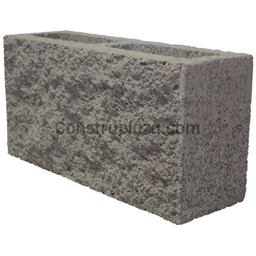 Block escarpado 15 x 20 x 40 cm (gris) | Materiales De Construcción ...