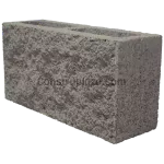 Block escarpado 15 x 20 x 40 cm (gris) | Materiales De Construcción ...