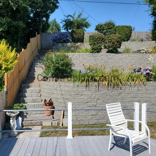 Block escarpado para muro de contencion CornerStone 20 x 45 x 30 cm ...