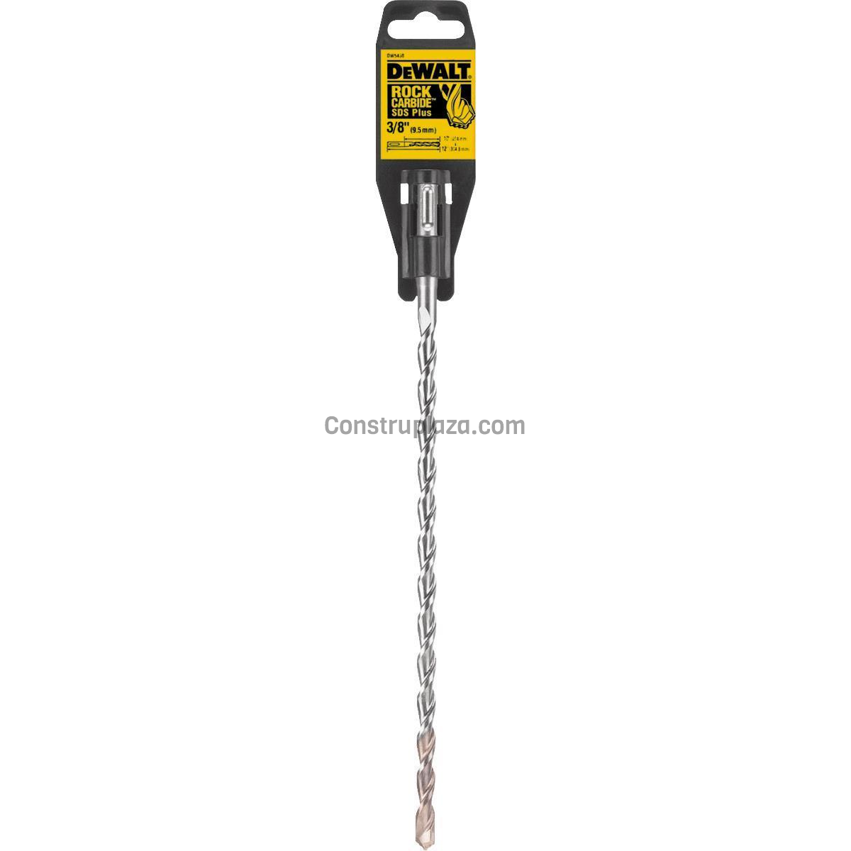 Broca SDS Plus 3/8" x 12" Dewalt DW5430 Y | Materiales De Construcción ...