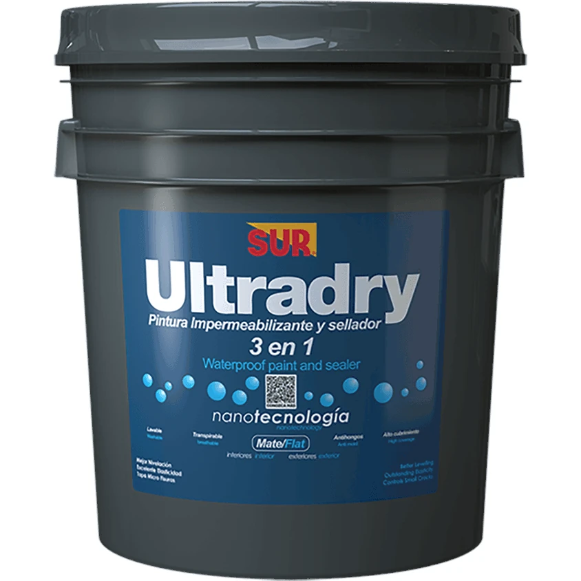 Pintura impermeabilizante Ultradry cubeta Sur 0720000005 (blanco ...