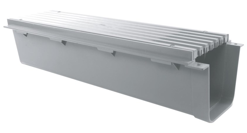 Canal PVC A15 con rejilla 50 cm peatonal | Materiales De Construcción ...