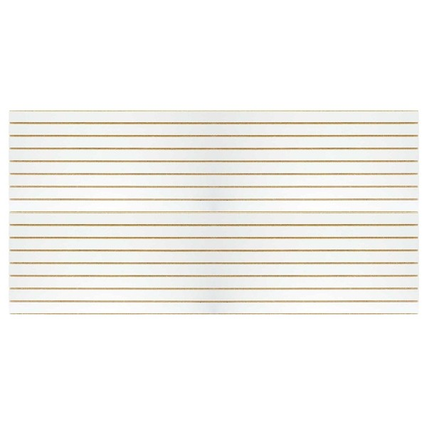 Lamina de melamina blanca ranurada con sustrato MDF 18 mm x 1.22 x 2.44 ...