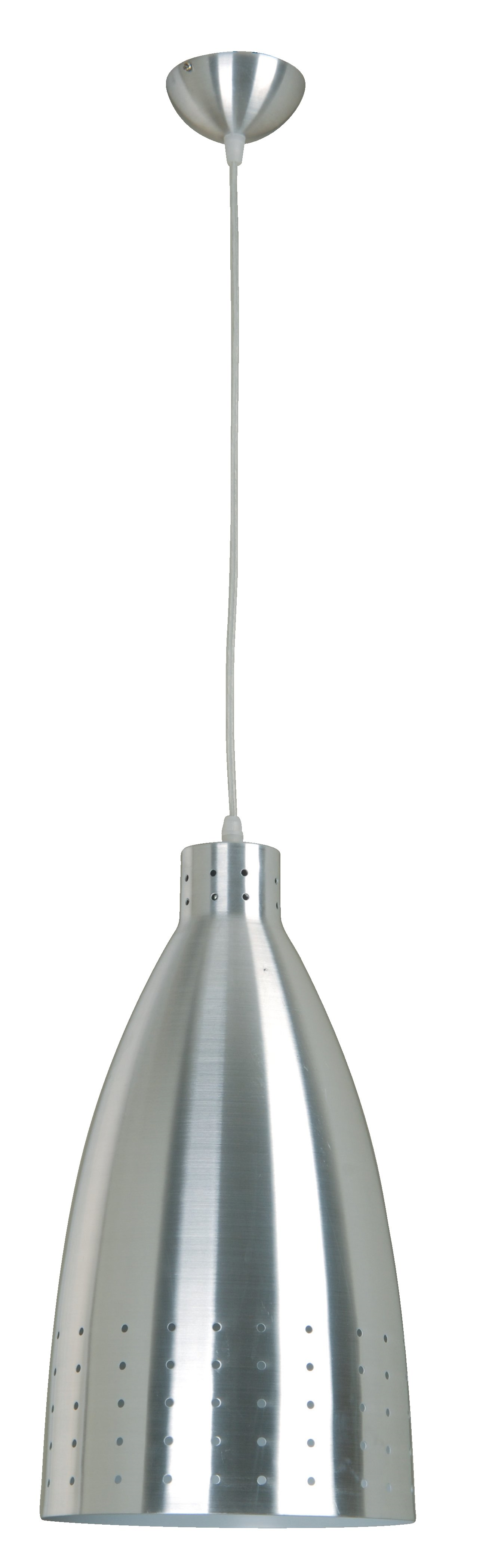 Lampara colgante E27 60W 127V plateado Moderna Ikelite 56 5878-41 ...