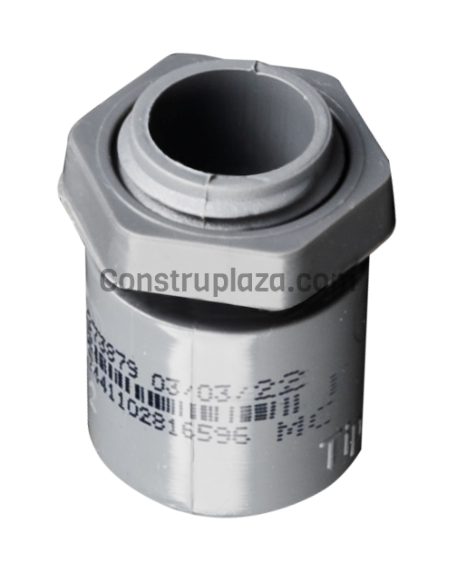 Conector conduit PVC macho tipo A 25 mm (1") UL | Materiales De ...