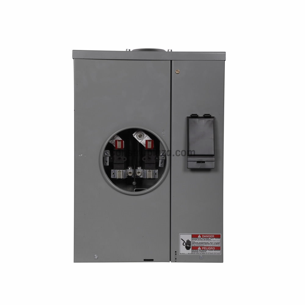 Base para medidor con breaker 200A Cutler Hammer MBB200BTSCR ...
