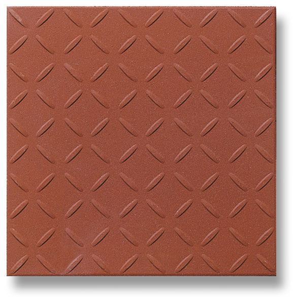 Ceramica antideslizante 15 x 15 cm Quarry Tile Rojo Simagres ...