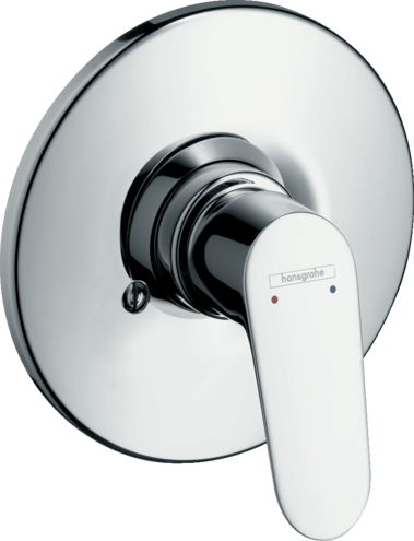 Mezclador para ducha monomando sin desviador cromo Focus Hansgrohe ...