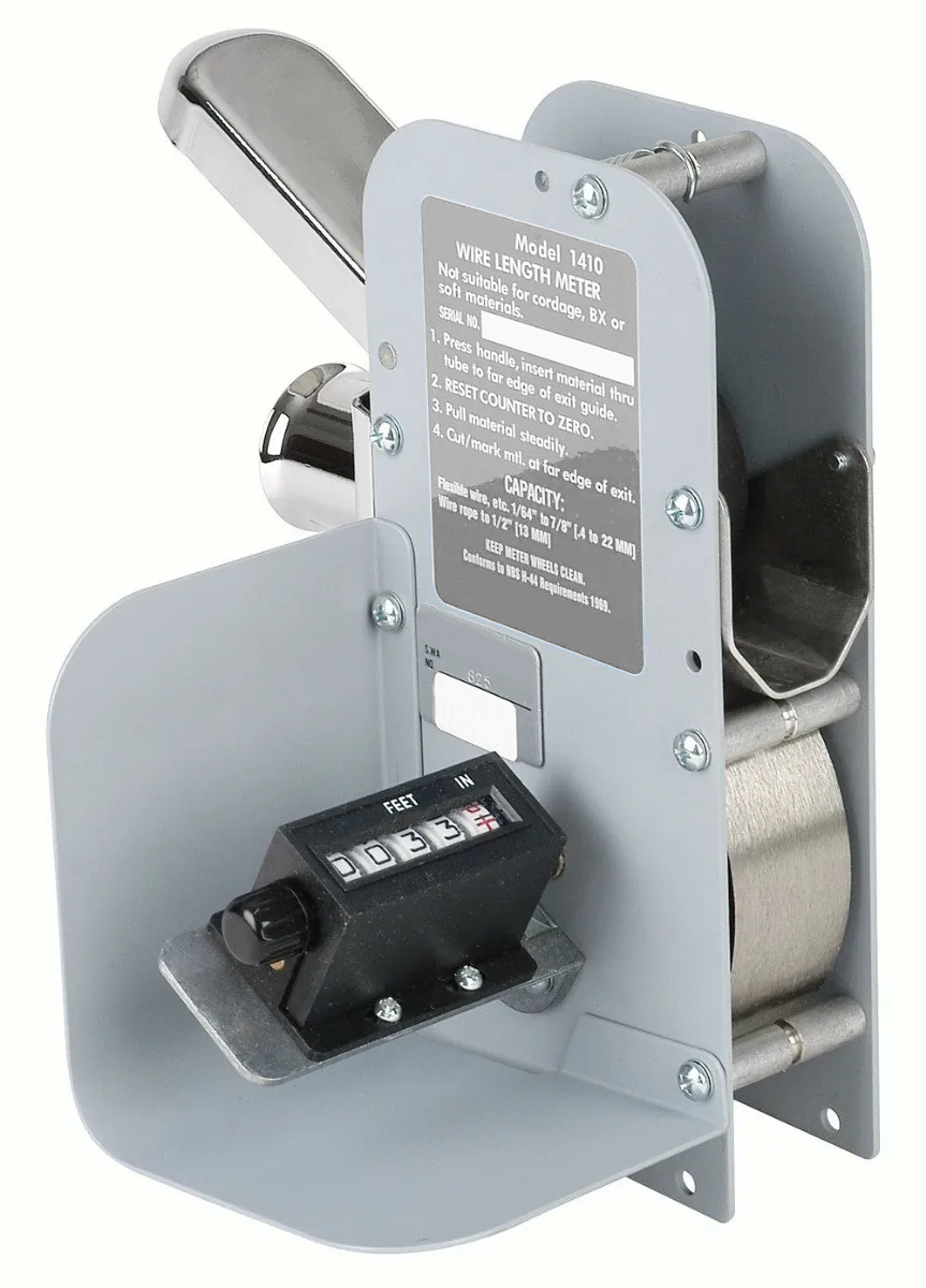 Maquina medidora de cable por metro 1/64" - 7/8" (0.4 - 24 mm) Topaz ...