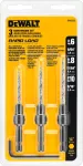 Juego de avellanador de 3 piezas (#6 #8 #10) Dewalt DW2535 | Materiales ...