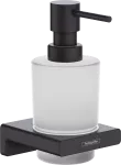 Dispensador de jabon para pared negro mate AddStoris Hansgrohe 41745670 ...