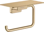 Portapapel con repisa bronce cepillado AddStoris Hansgrohe 41772140 ...