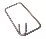 Aros de varilla deformada grado 60 W #3 20 x 20 cm (25 por paquete ...