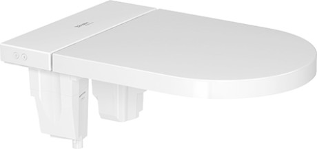 Inodoro suspendido blanco con asiento SensoWash (set completo) Starck ...