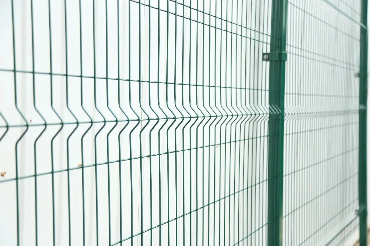 Malla panel para cerca verde 2.03 x 2.5 metros (50 x 200 x 4 mm ...